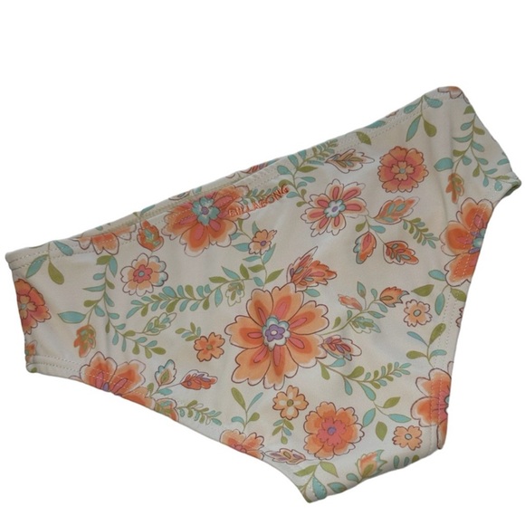 Billabong Swim Billabong Long Lost Hippie Two Piece Ruffle Floral Bikini Set Nwot Girls Size